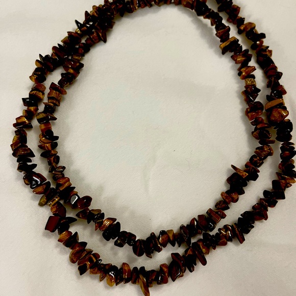 Jewelry | Authentic Stonechip Necklace Made Of Espresso Color Tigerseye ...